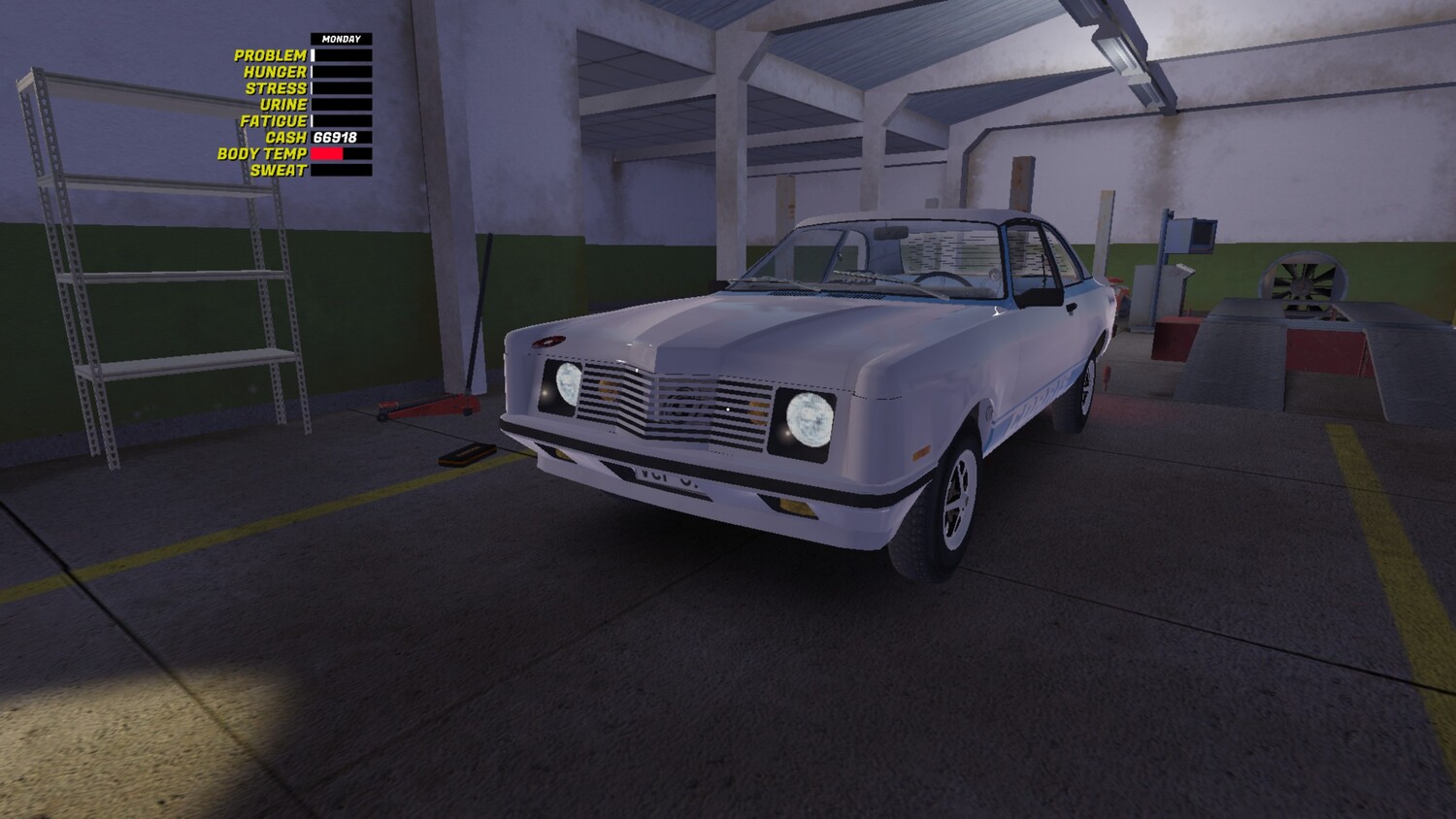 My Winter Car: SaveGame (The car is assembled, the SLX trim numbers ...