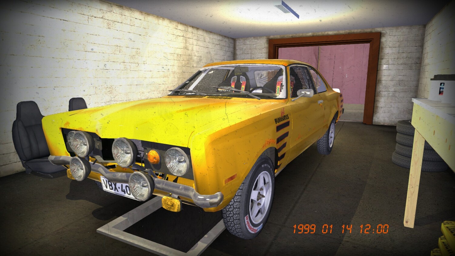 My Winter Car: SaveGame (A yellow Corris Rivet Rally with a passed ...